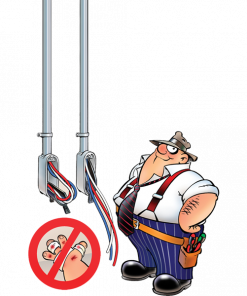 LB Wire Guide – Wire Shoe Horn – Rack-A-Tiers Mfg.